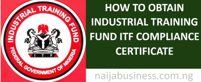 How To Obtain Industrial Training Fund ITF Compliance Certificate ...
