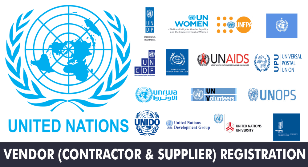 How To Register As A United Nations (UN) Vendor (Contractor And ...