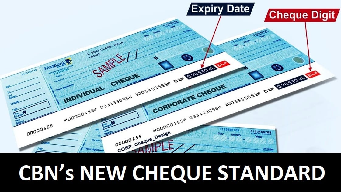 All You Need To Know About CBN’s New Cheque Standard - Business ...